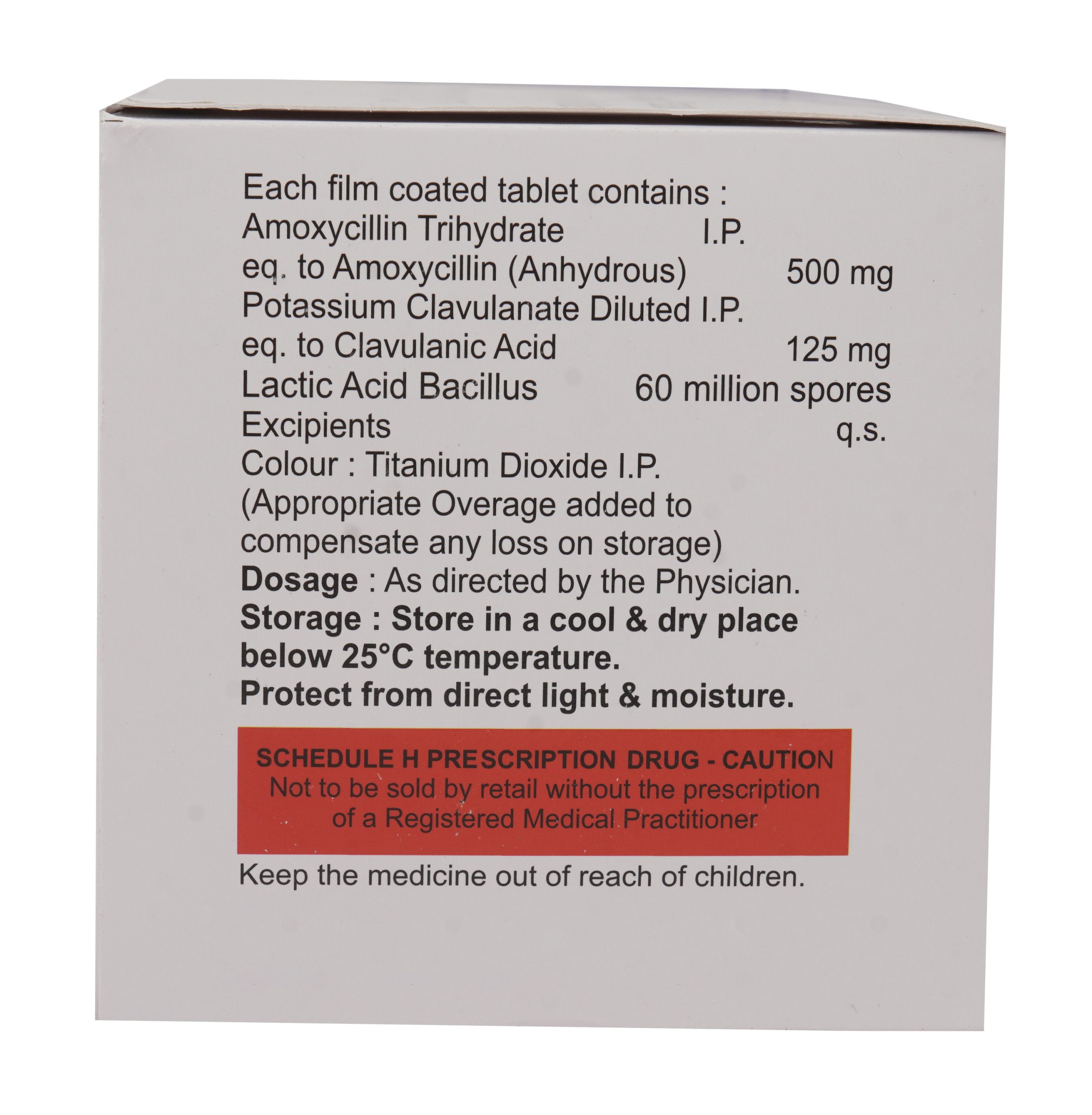 Zisclav LB 625 Tablet - CIMS Healthcare Pvt. Ltd.